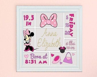 Minnie Mouse Birth - Etsy