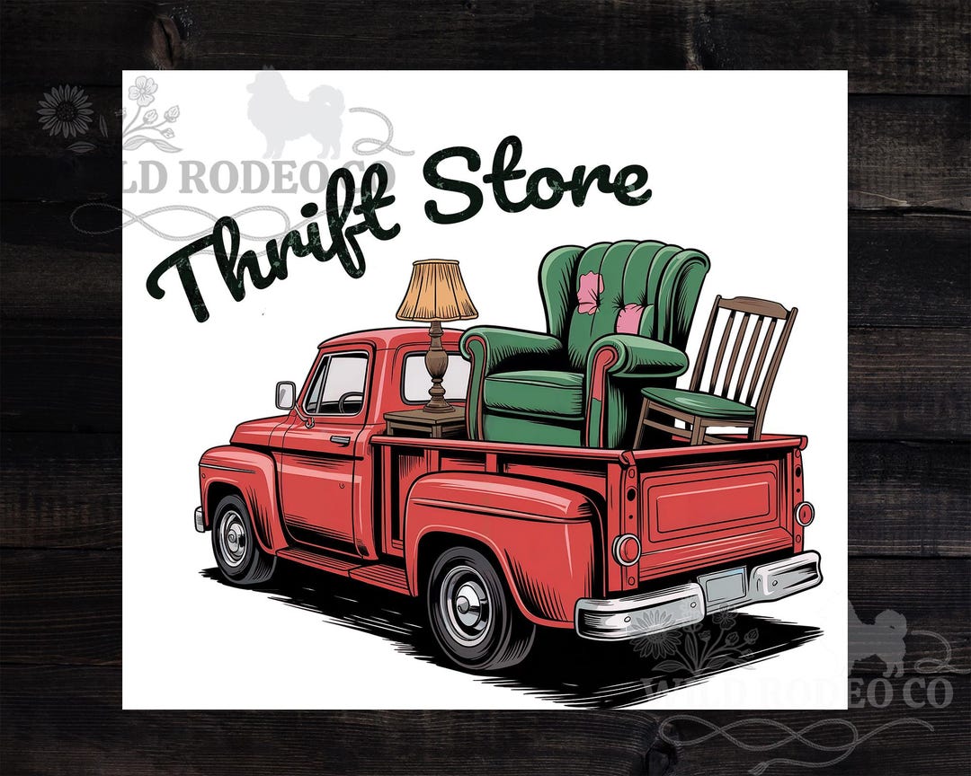 Thrift Store PNG: Flea Market Sublimation Design (digital Download - Etsy