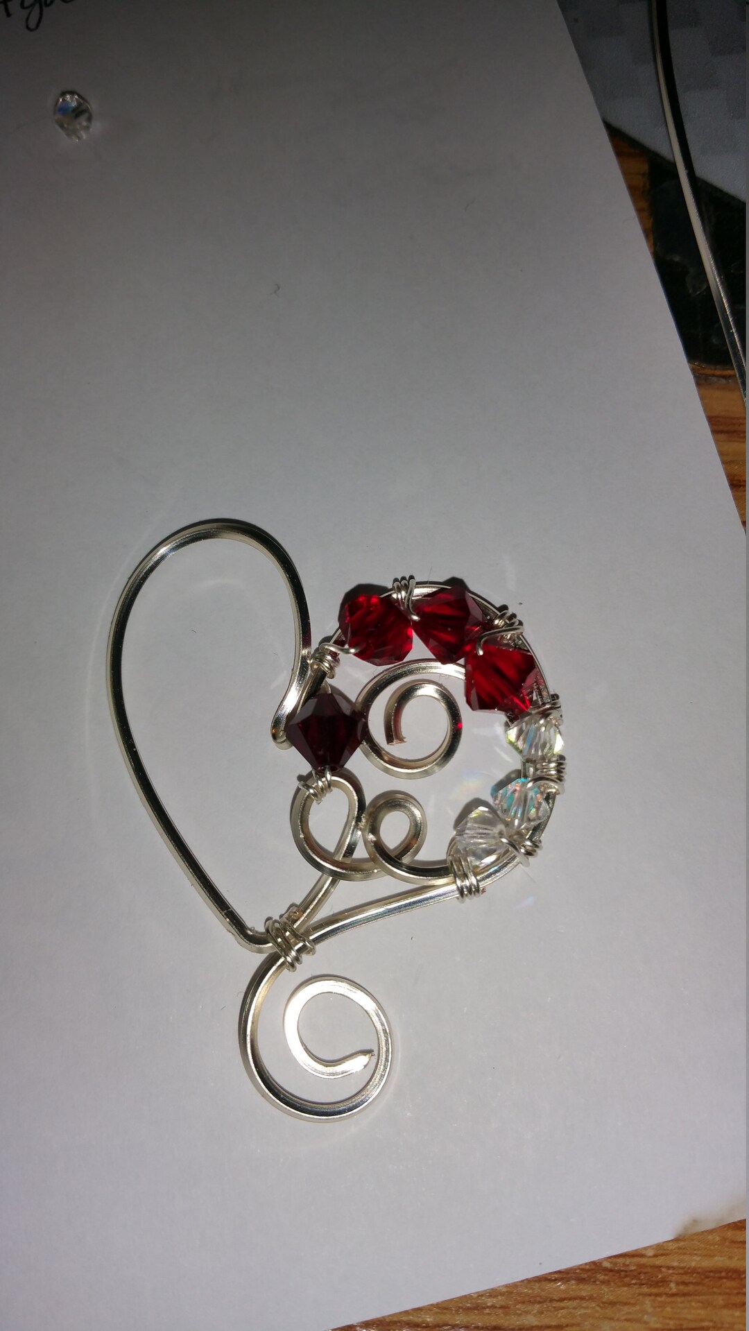 Tutorial - Chaotic Heart Pendant - Wire Wrapping - Jewelry Pattern ...