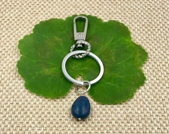 Lapis Lazuli Key Ring - Etsy
