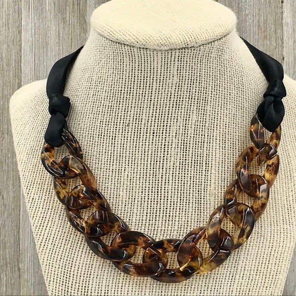 Ribbon Necklaces - Etsy