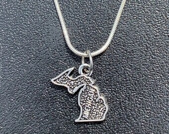 Upper Peninsula Necklace UP Necklace-yooper Necklace-yooper Gift-yooper ...