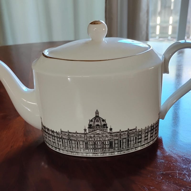 Crown Teapot - Etsy