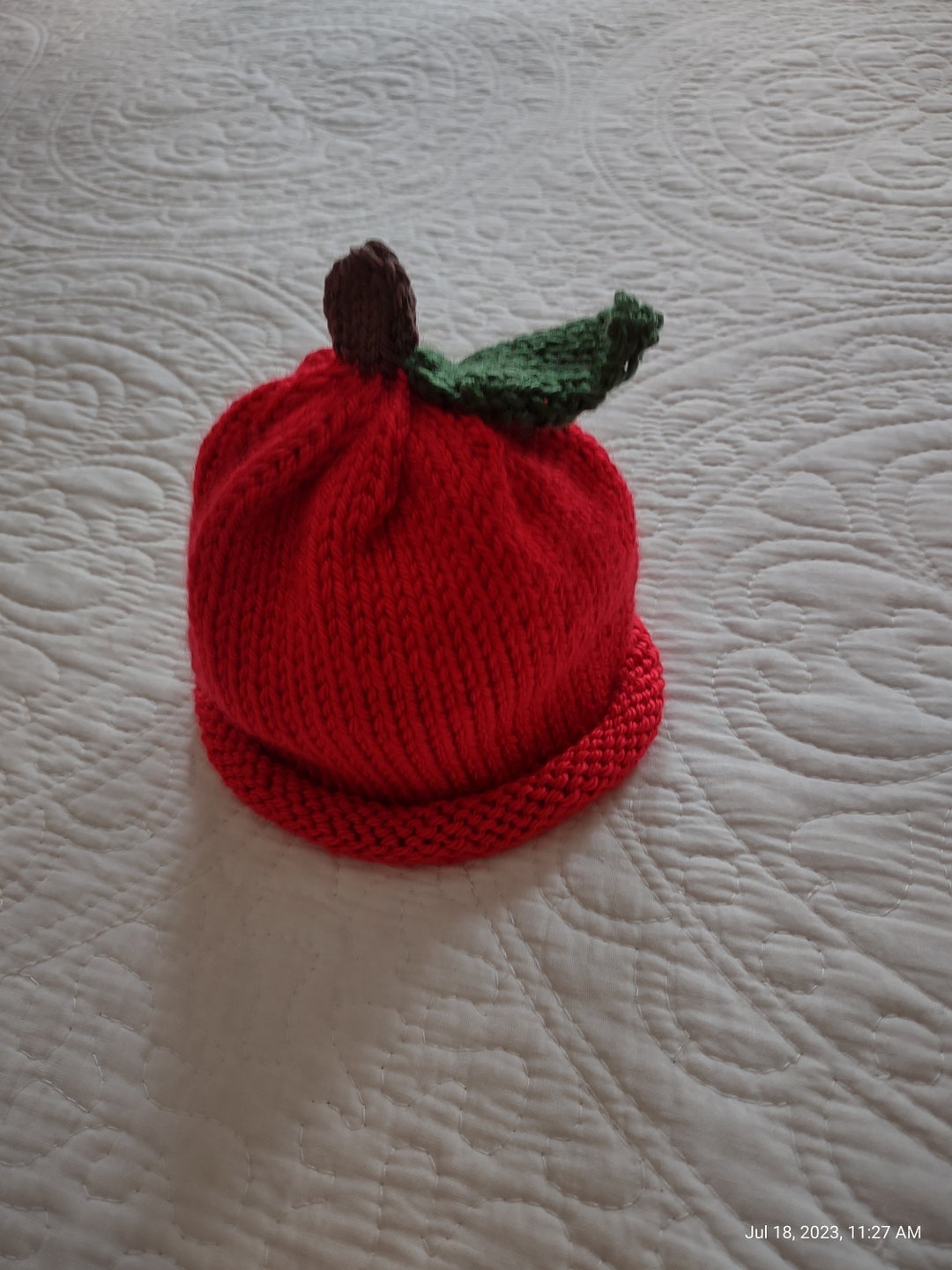 Hand Knit Berry Hats Newborn - Etsy