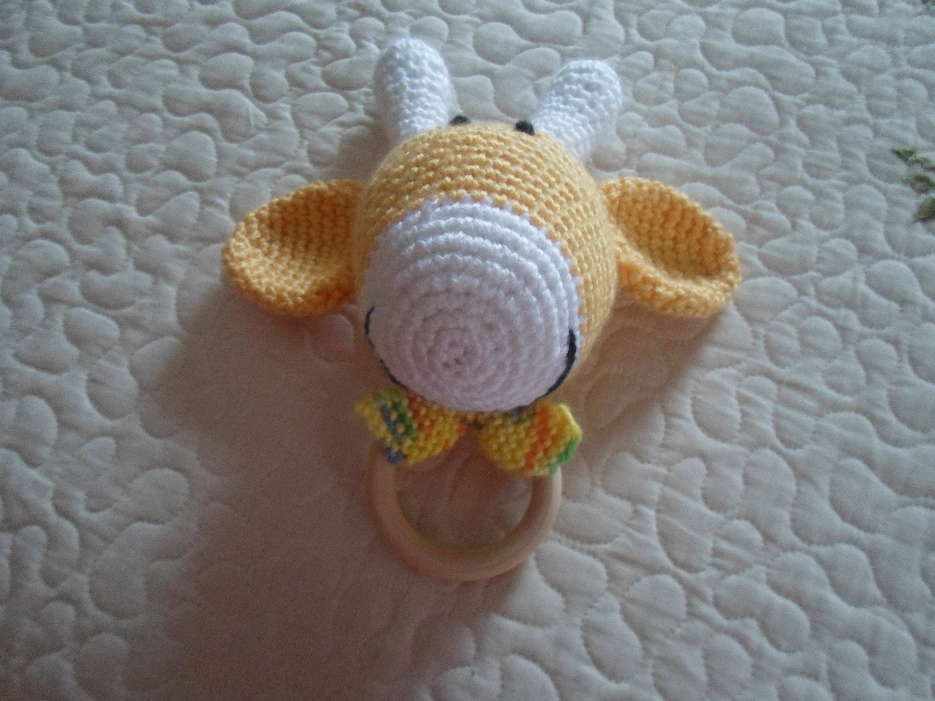 Hand Crochet Baby Rattles, Baby Toy, Amigurumi, Teether Ready to Ship ...