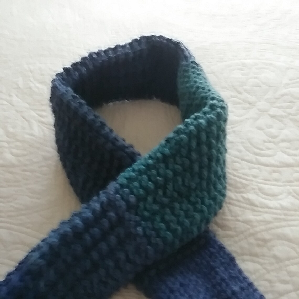 Hand Knit Chunky Sampler Scarf Ready to Ship - Etsy