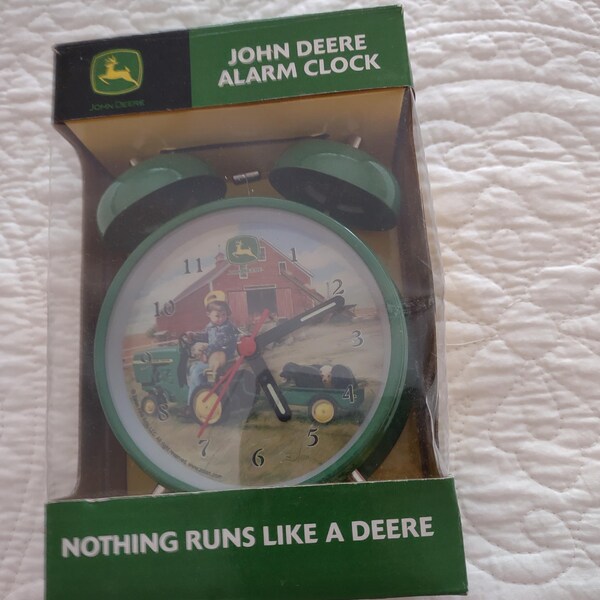 John Deere Clock - Etsy