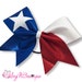 Texas Cheer Bow - Etsy