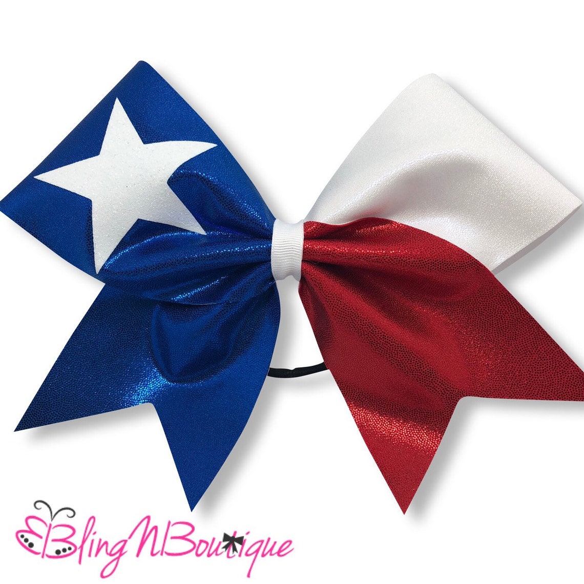 Texas Cheer Bow - Etsy
