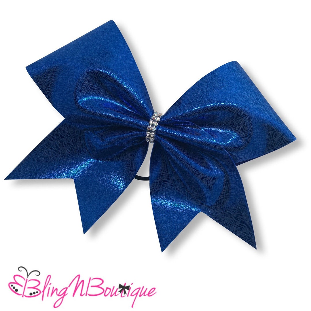 Royal Blue Cheer Bow, Practice Bow, All Star Cheer Bow, Competition ...
