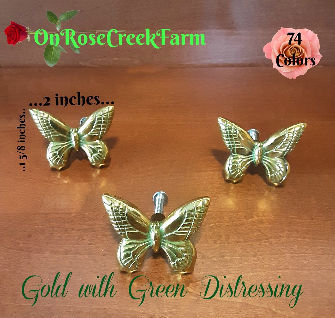 Butterfly Drawer Pulls , Monarch Butterfly, Swallowtail Butterfly Cabinet Knobs, Butterfly Knobs ...