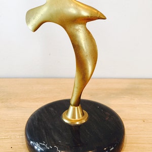 Vintage Mid Century Modern Gatco Solid Brass Seagull Sculpture Seagulls ...