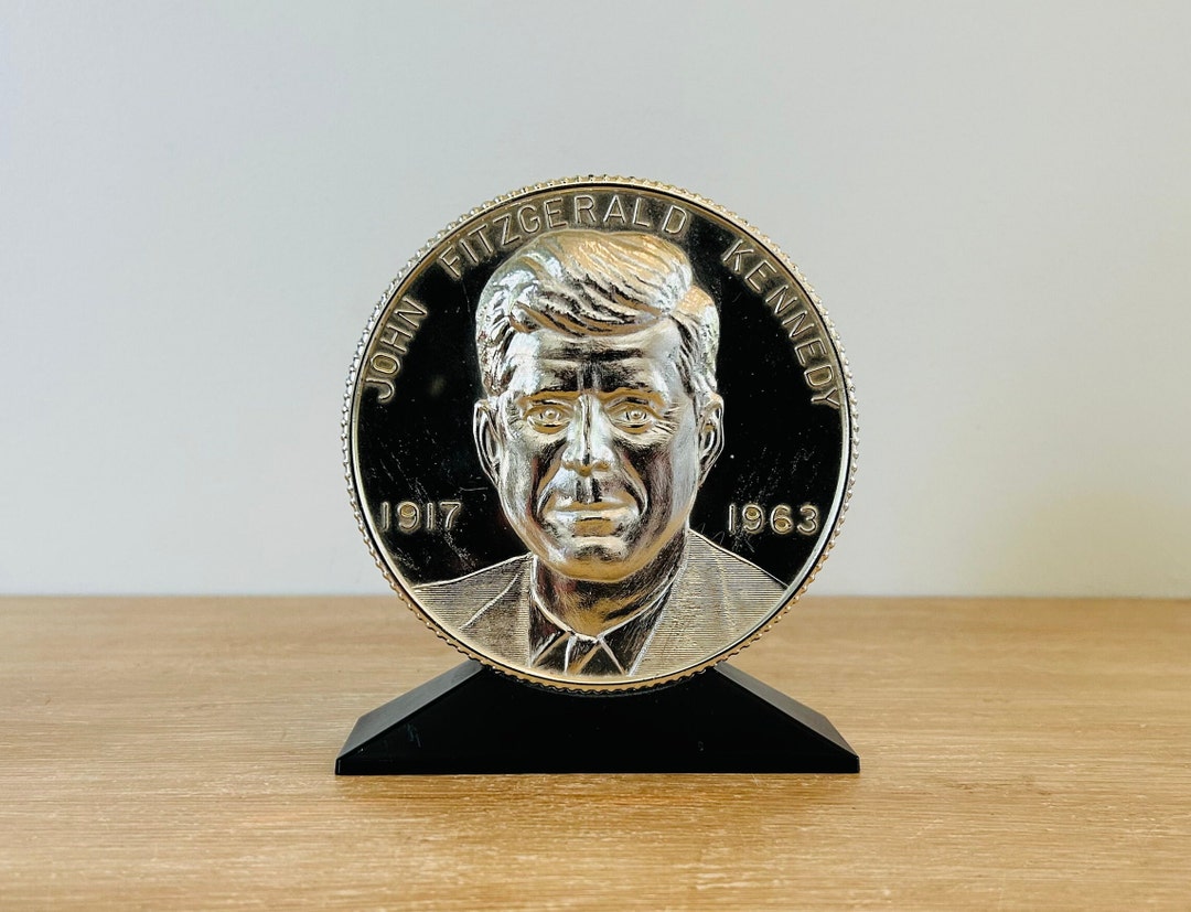 Vintage John F. Kennedy JFK President Coin Bank Astro Promotional Bank ...