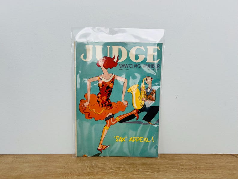 Vintage 1920s Judge Magazines Lot of 10 Satire Humor Magazine, Cover ...