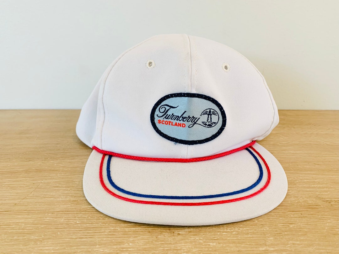 Vintage 1980s Turnberry Scotland Golf Snapback Hat Cap - Etsy