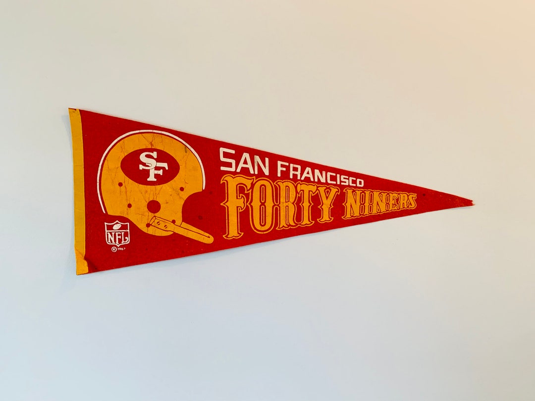 Vintage 1967 San Francisco 49ers Full Size NFL Pennant - as is ...