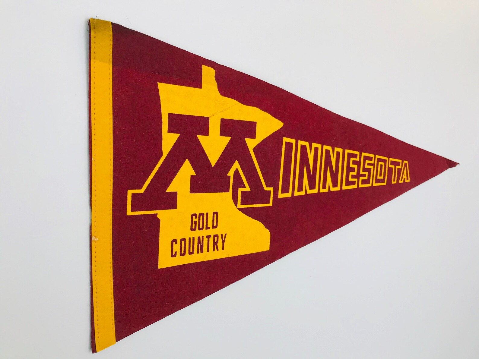 Vintage University of Minnesota Pennant - Etsy