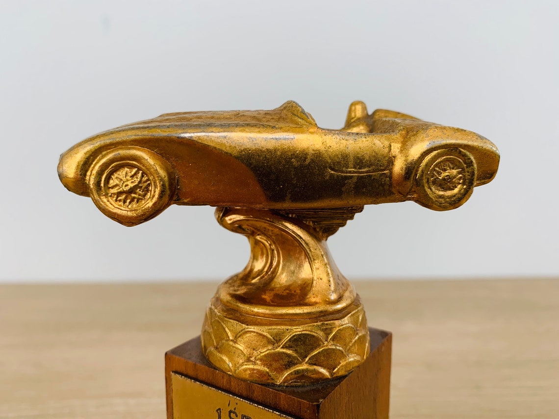 Vintage Auto Racing Trophy Cup circa 1957 | Etsy