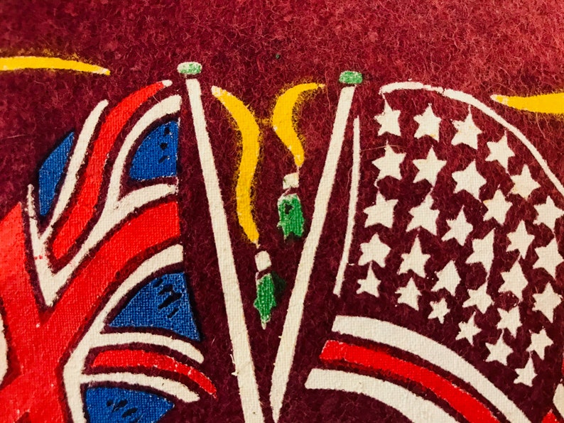 Vintage Montreal Quebec Canada Pennant | Etsy