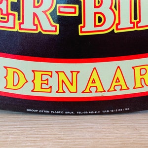 Vintage Lindemans Kriek Cherry Lambic Beer Sign Otten Sign Brussels ...