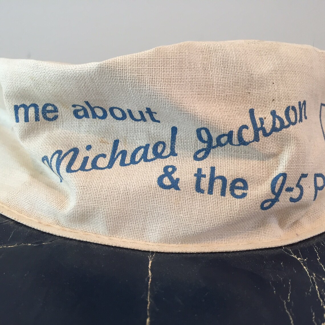 Vintage Michael Jackson J-5 Motown Concert Program Vendor Hat - Etsy