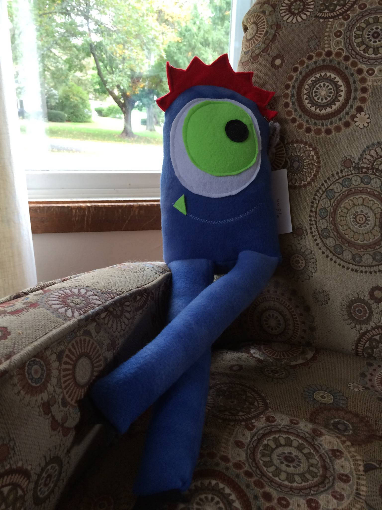 One eyed Monster Plush Funny Monsters Green Monster - Etsy 日本