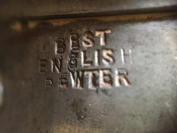 Antique English Pewter Hallmarks