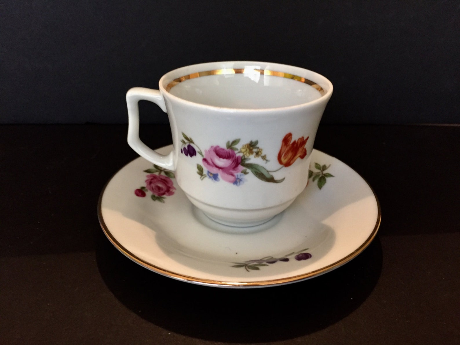 Coffee Set for 4 Henneberg Hand Painted Germany 1970's 13 Pcs. - Etsy