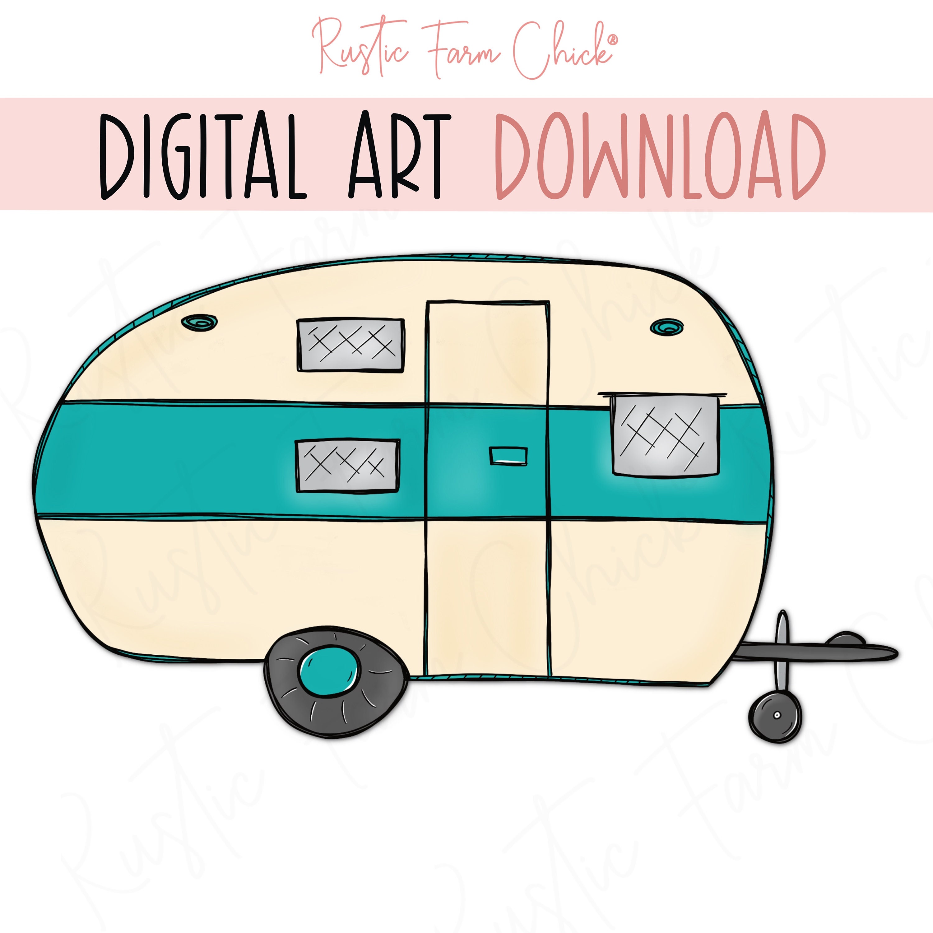 Camper Clipart