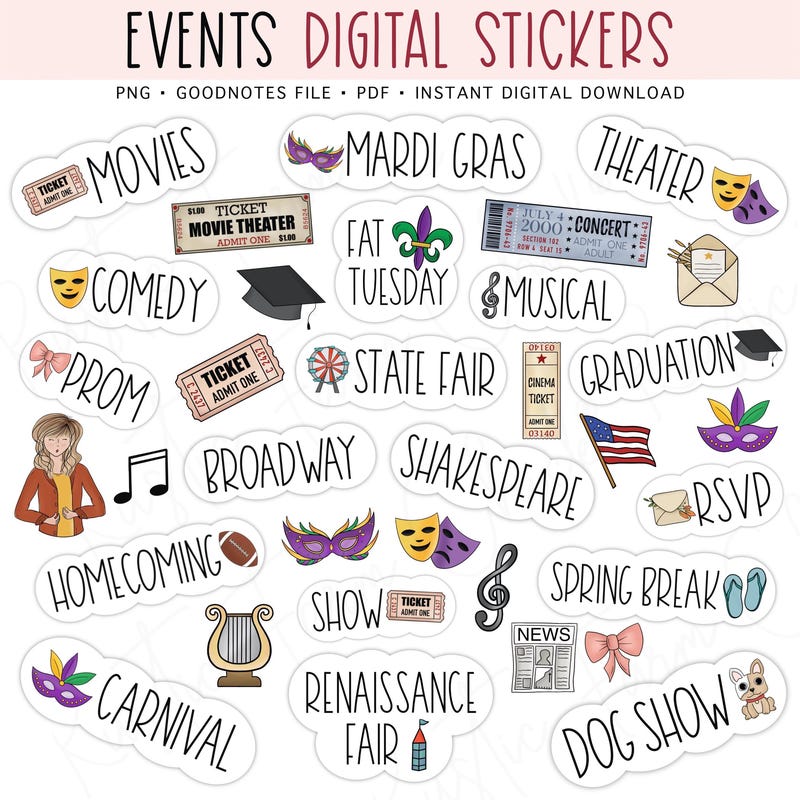 Theatre Stickers - Etsy