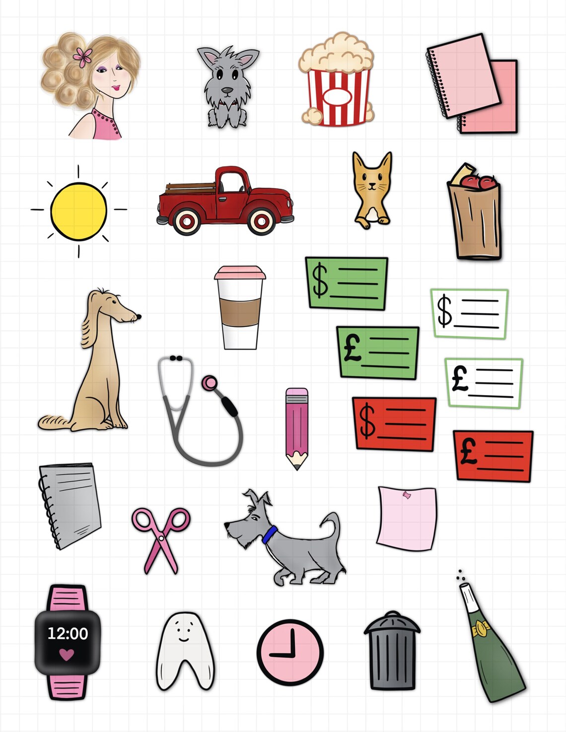 LIFESTYLE Digital Stickers For Goodnotes Planner Pre cropped Etsy lifestyle-digital-stickers-for-goodnotes-planner-pre-cropped-etsy