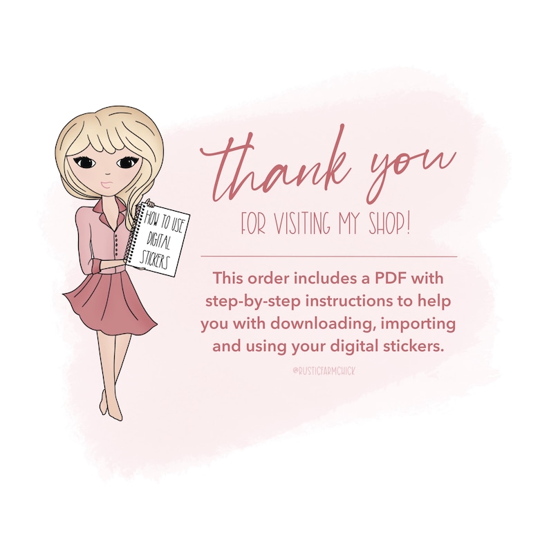 FITNESS Digital Stickers, Goodnotes Stickers, Exercise & Workout Pre ...