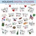 NATIONAL U.S. HOLIDAYS Digital Stickers, Goodnotes Stickers, Annual ...