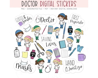 DOCTOR Appointment Planner Stickers - Etsy