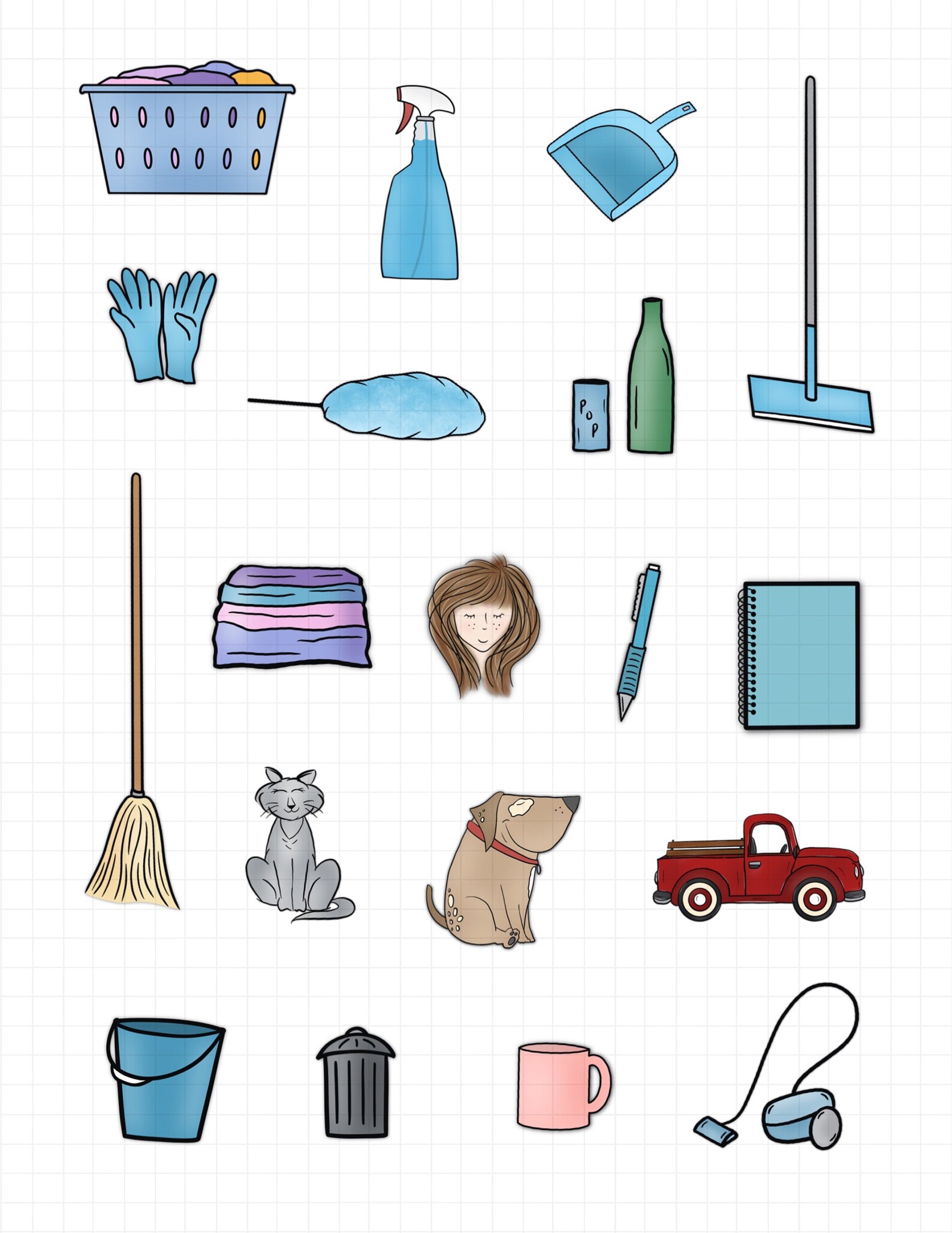 CLEANING Digital Stickers For GoodNotes Planner GoodNotes Etsy cleaning-digital-stickers-for-goodnotes-planner-goodnotes-etsy
