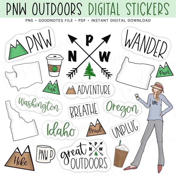 Pacific Northwest - Etsy