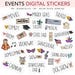 NATIONAL U.S. HOLIDAYS Digital Stickers, Goodnotes Stickers, Annual ...
