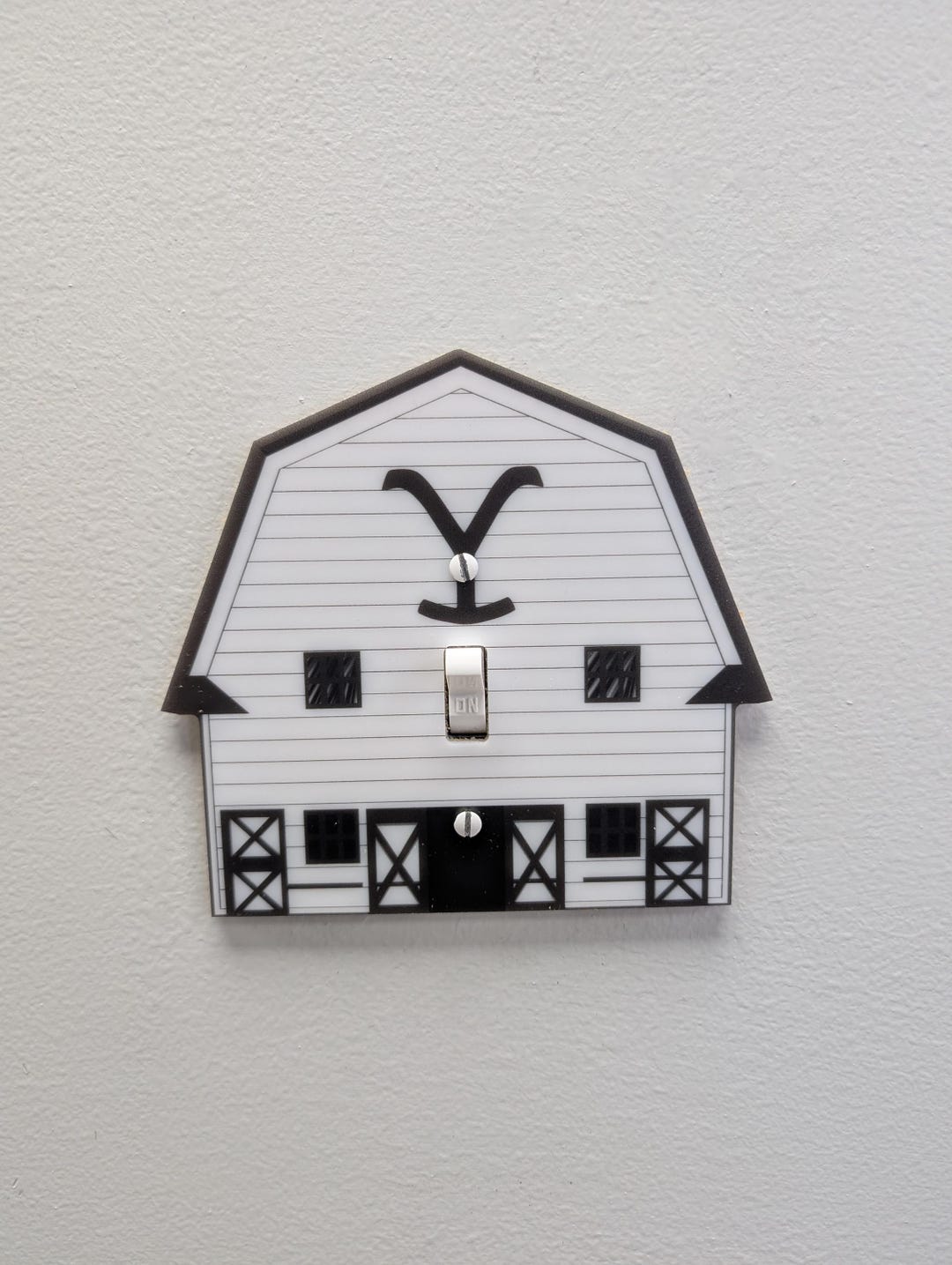 Yellowstone Barn Light Switch Cover - Etsy