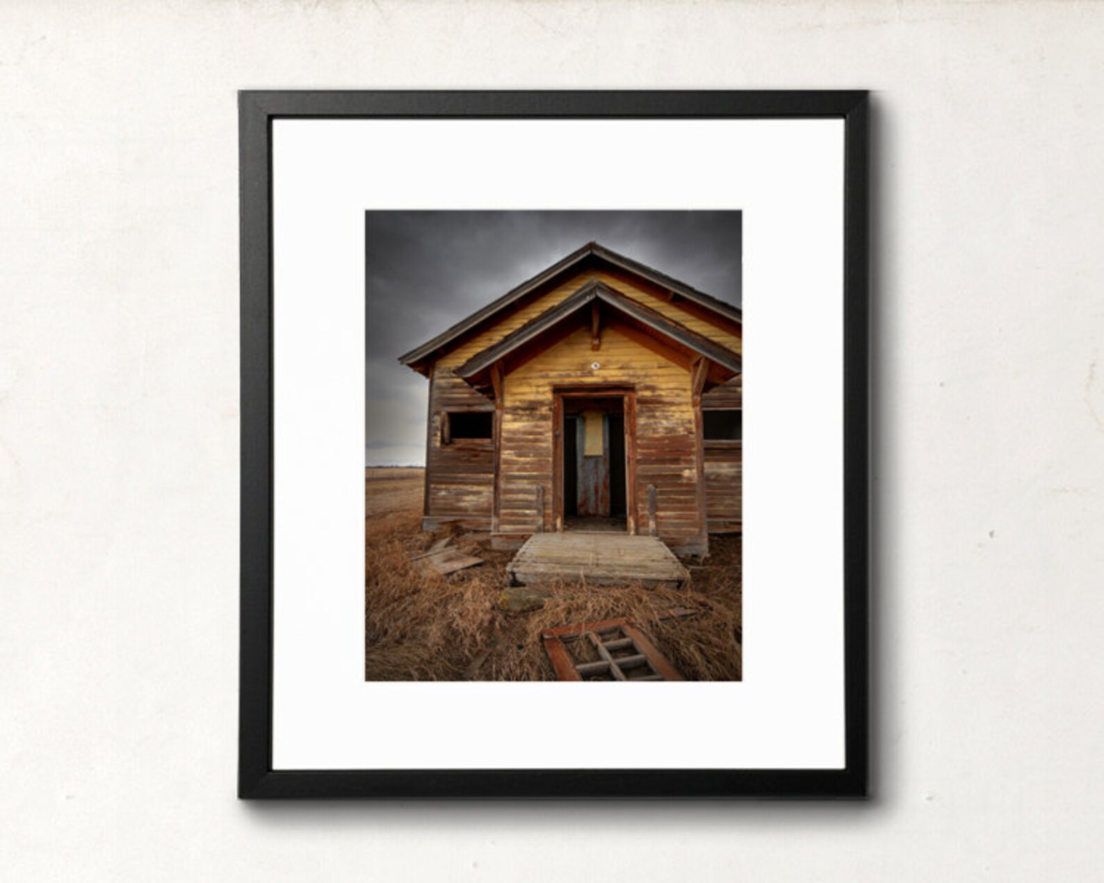 Rustic School House Fine Art Photography Alberta Prairies - Etsy