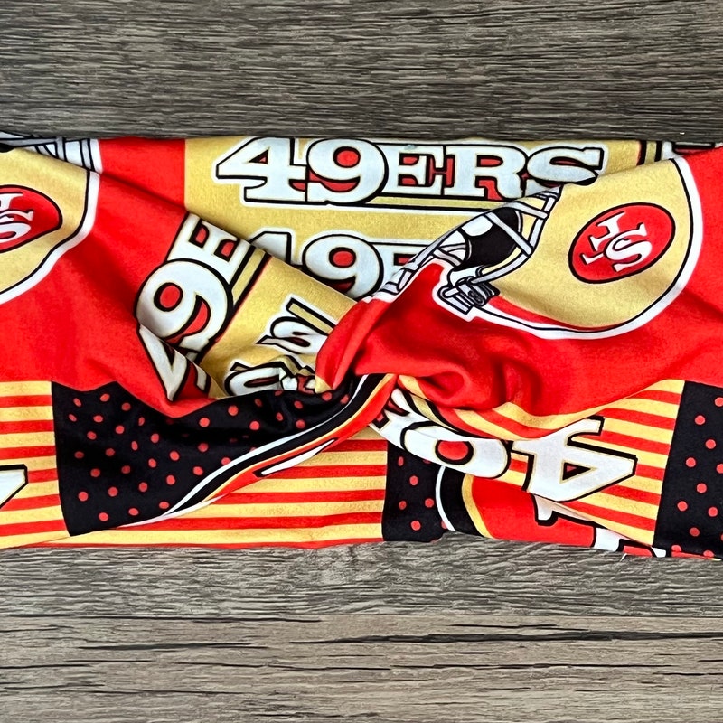 49ers Hair Bow - Etsy