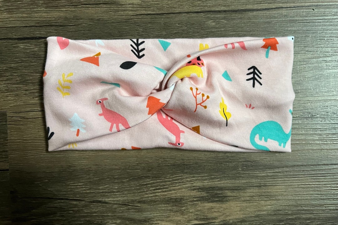 Dinosaur Headband, Dino Headband, Girl Dinosaur Headband, Twisted ...