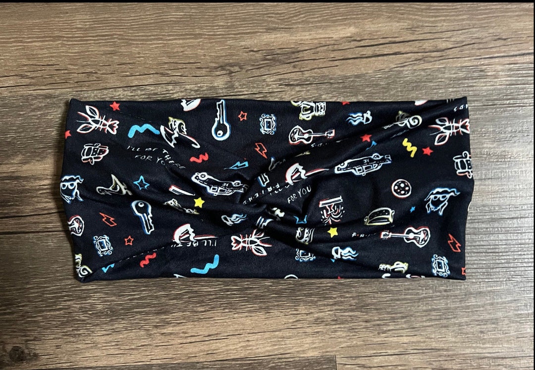 Friends Cast Headband, TV Show Turban Headband, Sit-com Headband ...