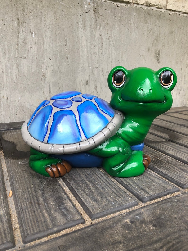 Ceramic Bisque Shelly Turtle - Etsy