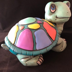 Ceramic Bisque Shelly Turtle - Etsy