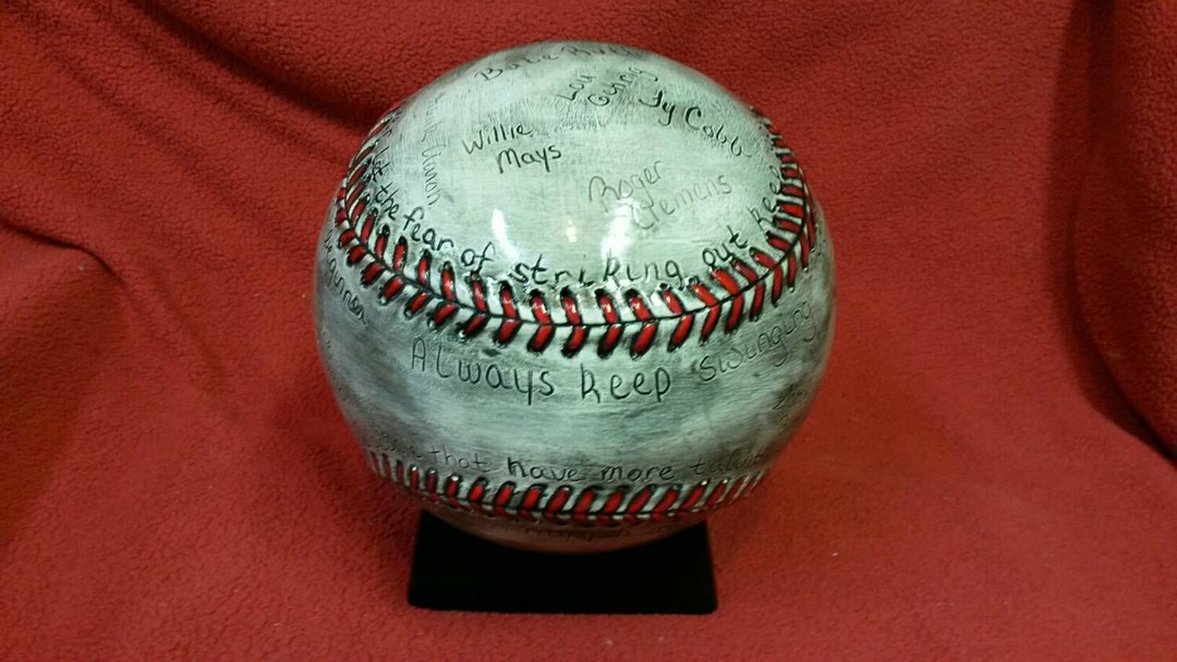 Ready to Paint Ceramic Bisque Baseball - Etsy