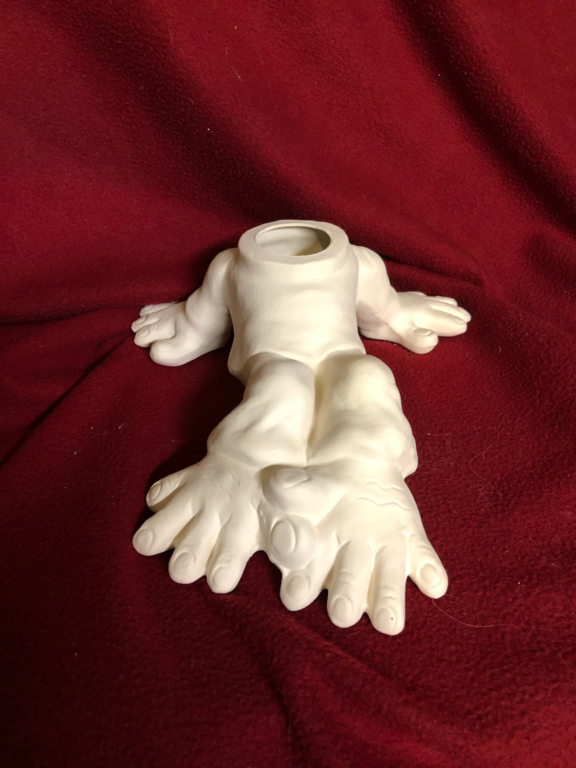 Unpainted, Ready to Paint or Hand Painted Ceramic Bisque Sprout the ...