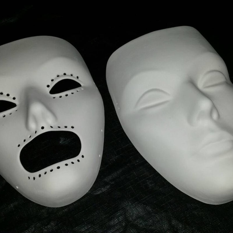 Ceramic Face Mask - Etsy