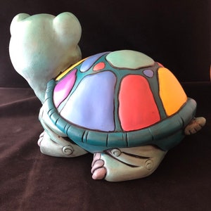 Ceramic Bisque Shelly Turtle - Etsy