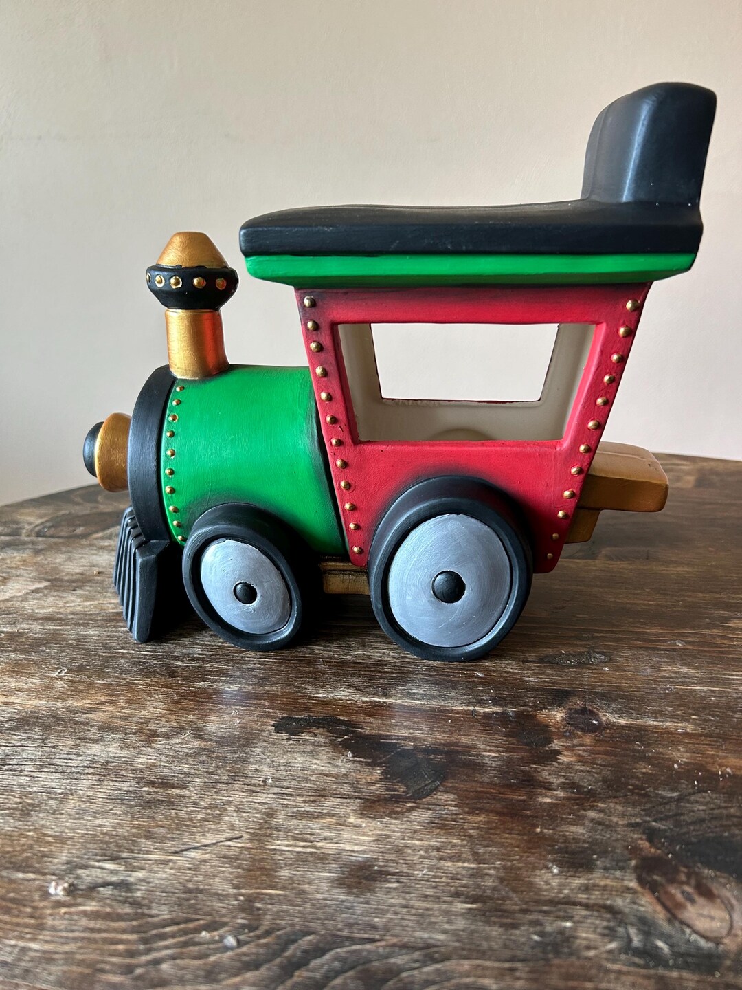 Unpainted Ready to Paint Ceramic Bisque Train - Etsy