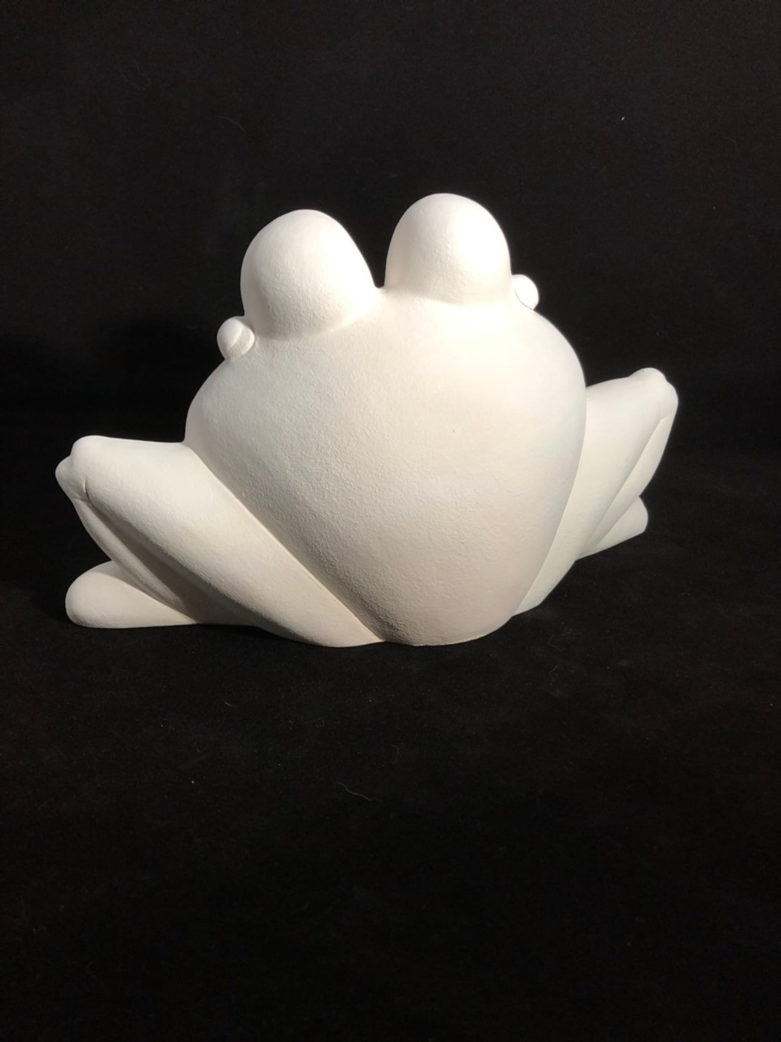 Unpainted, Ready to Paint or Hand Painted Ceramic Bisque Lilly Pad the ...